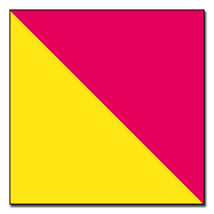 3.8 Inch Oscar Signal Flag Sticker Decal - Walmart.com - Walmart.com