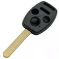 4 Button Remote Key Shell Case W Chip Holder For 2005 - 2013 Honda CR-V ...
