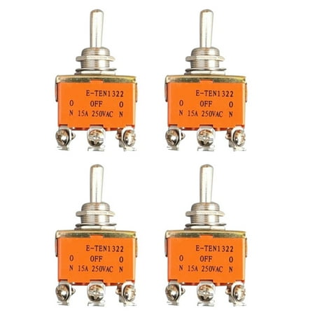 4PCS 6-Pin DC Motor Forward and Reverse Switch 15A 250V | Walmart Canada