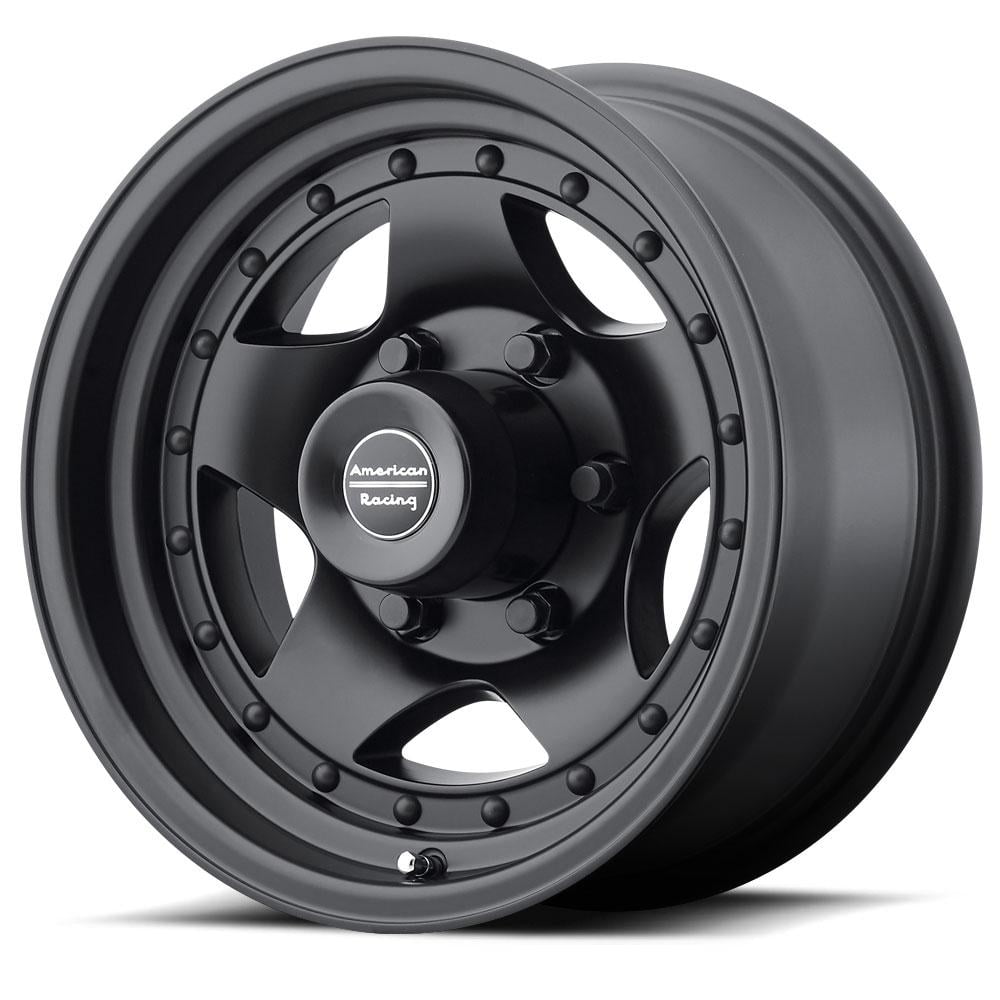 American Racing AR23, 16x8 Wheel with 6 on 5.5 Bolt Pattern - Black ...