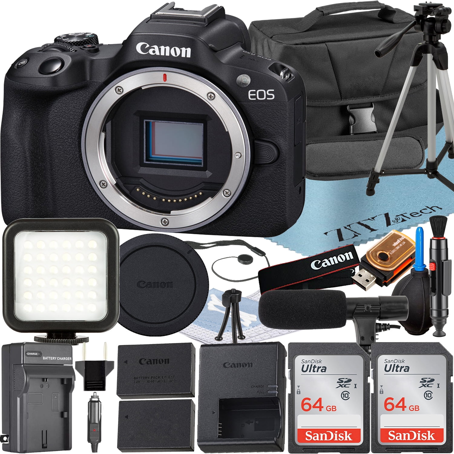 Click here for Canon Eos R50 Mirrorless Camera (Body) With 2 Pack... prices