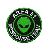 Area 51 Response Team Embroidered Iron On Patch - Walmart.com