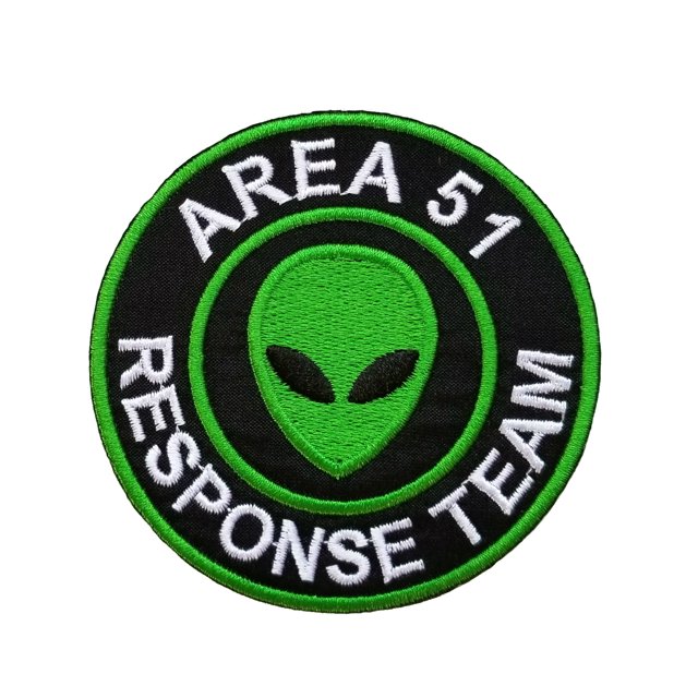 Area 51 Response Team Embroidered Iron On Patch - Walmart.com