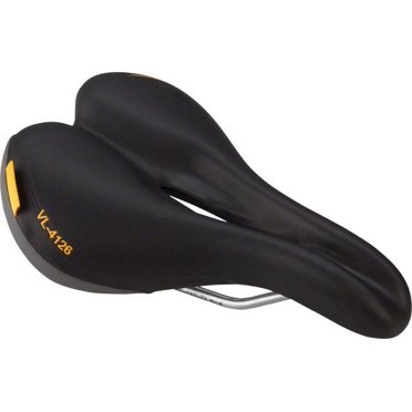 Velo WC Touring Saddle 250 x 168mm, 318g, Black - Walmart.com