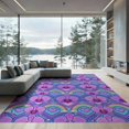 ODIKA 8'x10' Washable Area Rug Non-Slip Chair-Friendly Mat Classroom ...