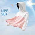 ATOGUTA Girls Hooded Jacket Lightweight Sun-UV-Protection Hoodie Kids ...