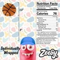 Zeesy Basketball Lollipops, Individually Wrapped, 12 Candy Suckers ...