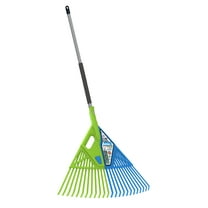 3 in 1 Leaf /Lawn Rake & Grabber with Telescopic Metal Handle - Walmart.com