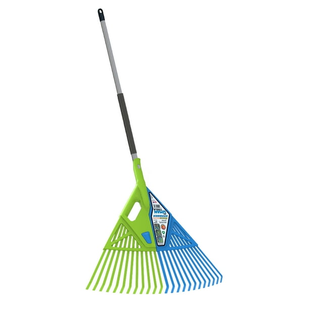 3 in 1 Leaf /Lawn Rake & Grabber with Telescopic Metal Handle - Walmart.com