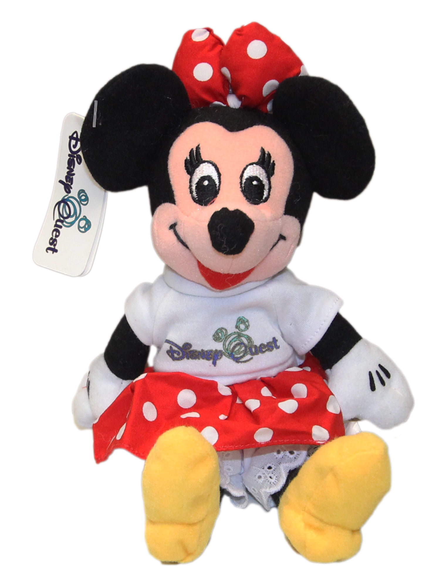 Disney Plush: Minnie Mouse - Disney Quest | Stuffed Animal - Walmart.com
