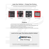 GOODALL MANUFACTURING JP-12-10000T 12V 10000 Amp Start-All Corded Jump ...