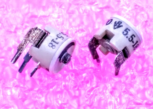 Variable Cap, 5.5-18pF Ceramic Capacitor Trimmer - Walmart.com