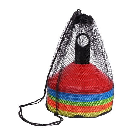 10 Pieces Agility Soccer Cones Sports Training Discs Cones for Rugby ...