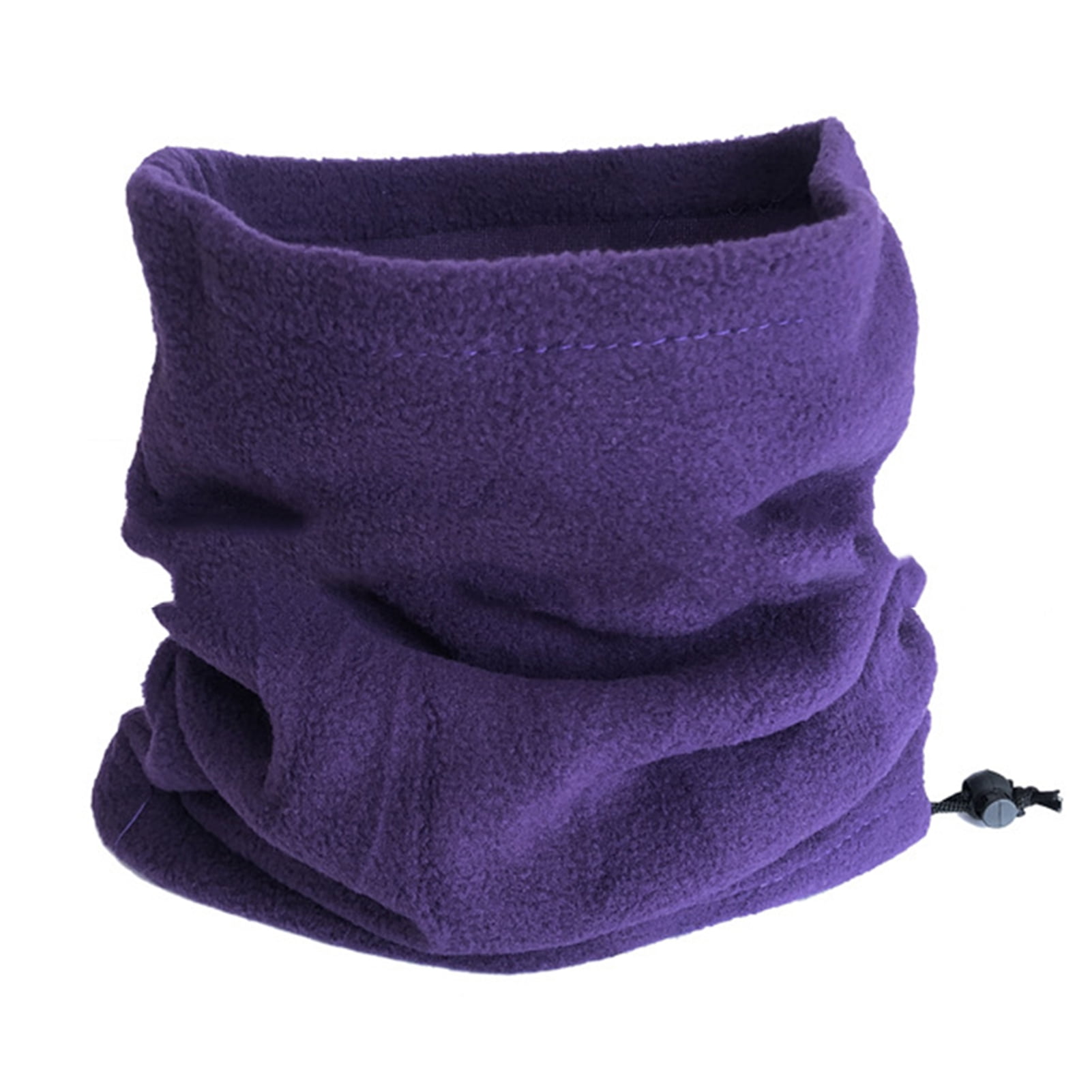 Unisex Winter Outdoor Solid Color Soft Thick Fleece Neck Warmer Gaiter ...