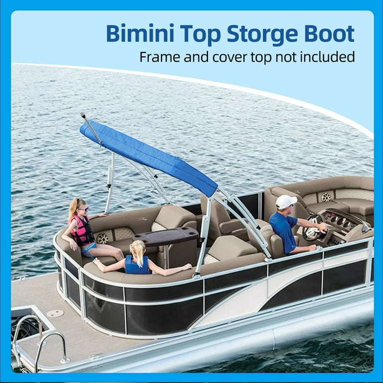 Boat Bimini Top 600D Bimini Top Storage Boot, Storage Boat Cover ...