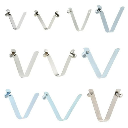 6pcs Kayak Paddle Spring Clips Tent Pole Clips Push Button Spring Snap ...