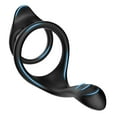 Vibrating Cock Ring Smell Stimulator Prostate Penis Ring Massager Anal