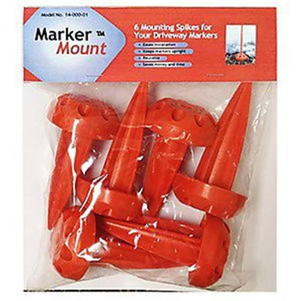 Rebound Driveway Marker 7058357 14-024-06 Mount Plastic Spike Marker ...