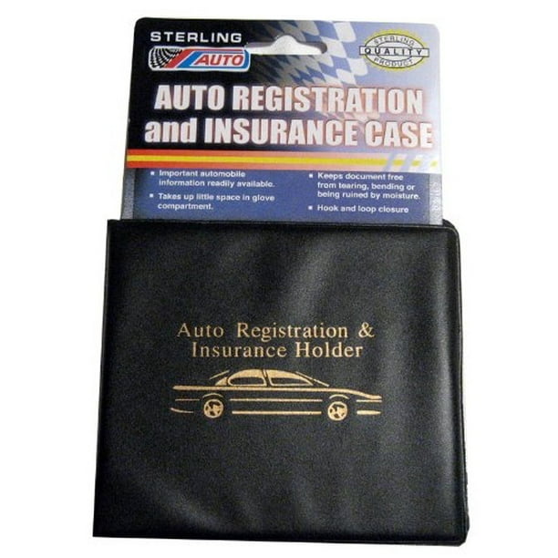4 Auto Car Truck Registration Insurance Document Holder Wallet Case Id ...