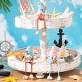 Anglechic 3 Pcs Beach Gnomes Resin Figurines Ocean Collectible Table ...