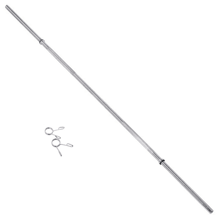 HAJEX Barbells Standard (1 inch) And Olympic (2 inch) - 4, 5, 6, 7 ft ...