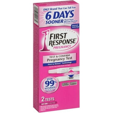 FIRST RESPONSE Rapid Result: Early Detection Pregnancy Test with High ...