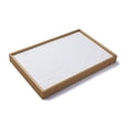 100-Slot Imitation Leather Jewelry Ring Organizer Display Trays ...