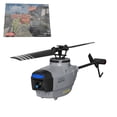 C127AI RC Helicopter with 1080P Camera, 2.4G 4CH Brushless Single-Rotor ...
