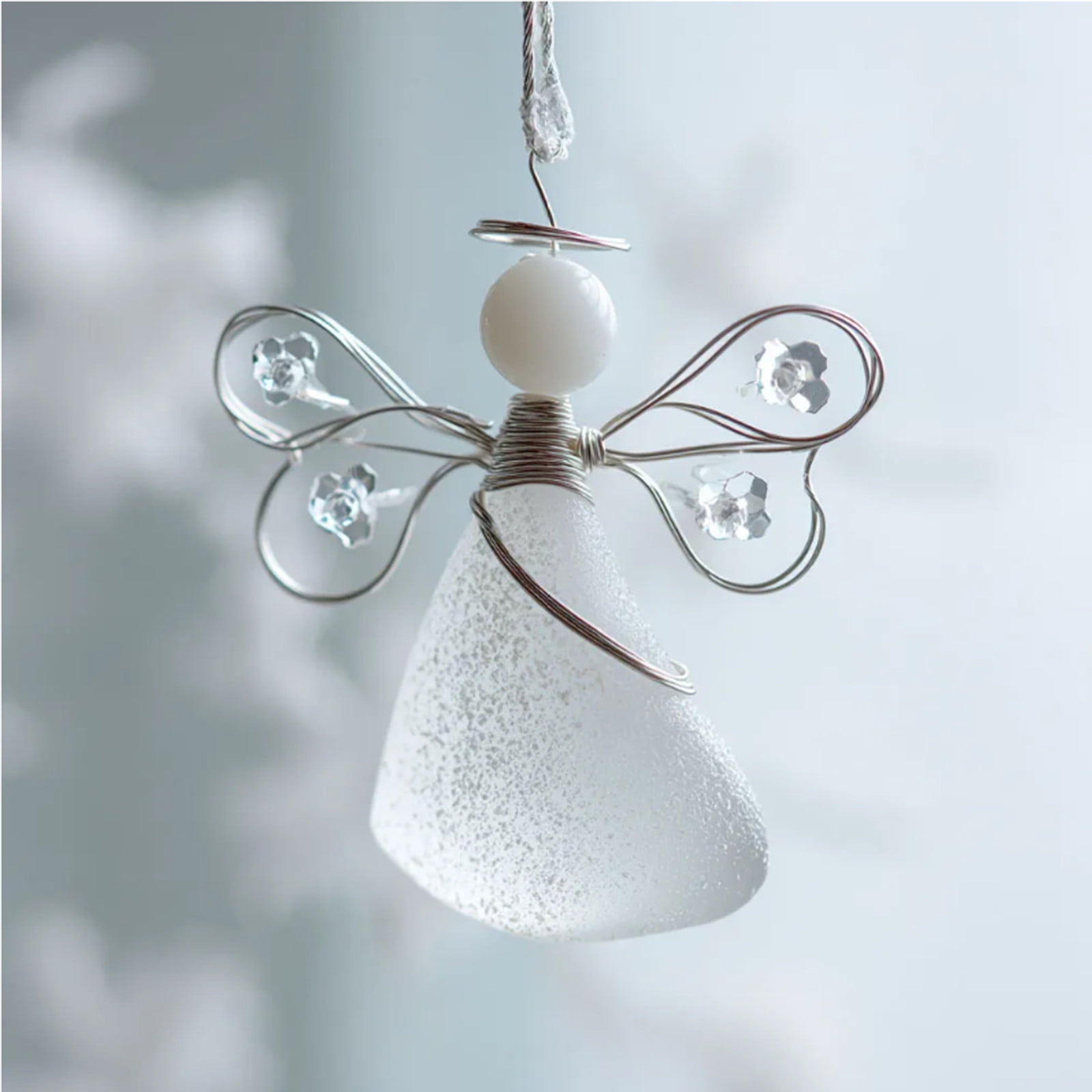 Click here for Seyotauo Sea Glass Angel Ornament  Handmade Coasta... prices