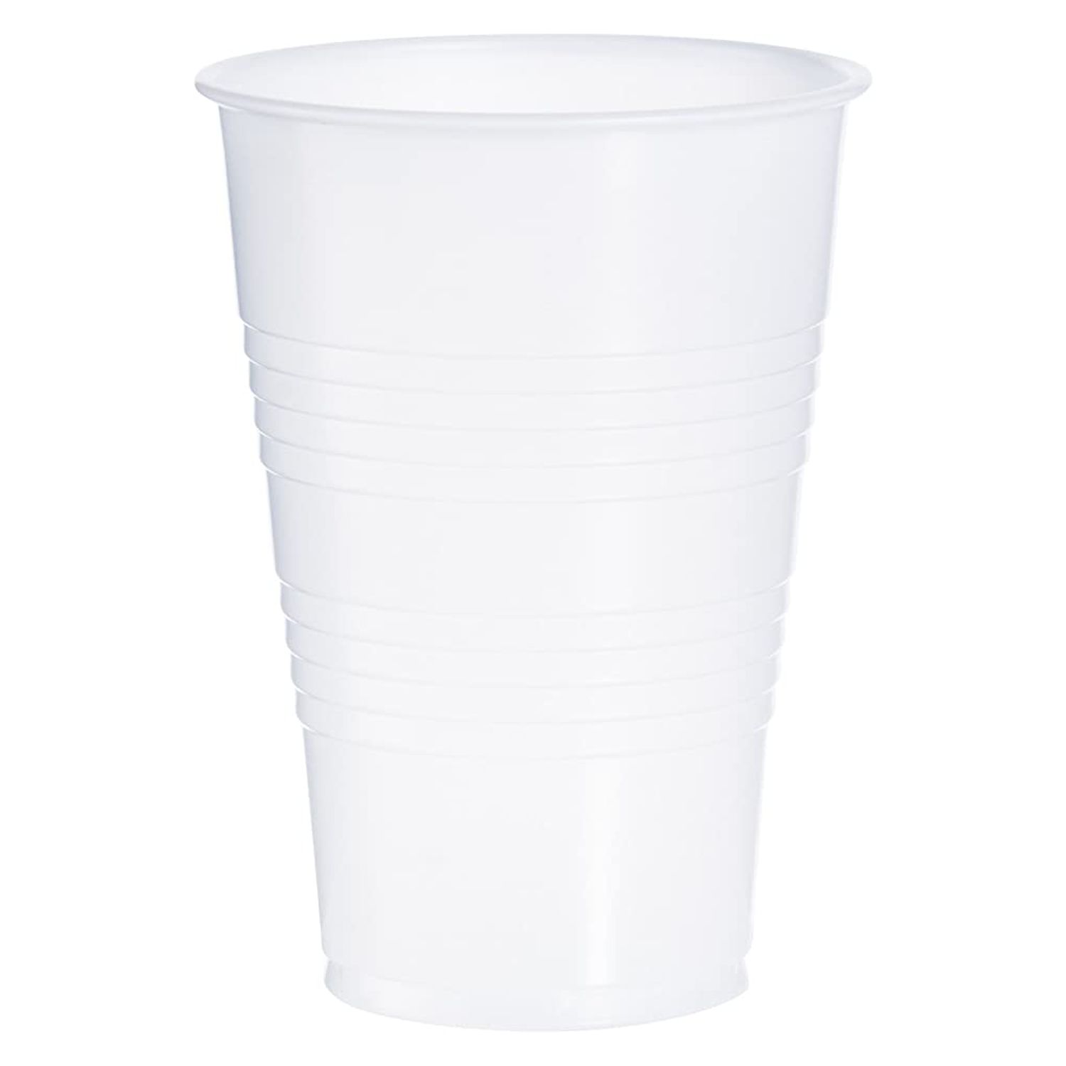 DART Y16T 16 oz Tall Trans Ribbed PS Cup (Case of 1000), translucent ...