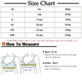Ahuyic Womens Bra,Summer Plus Size Bra,Womens Ice Silk Seamless Soft ...