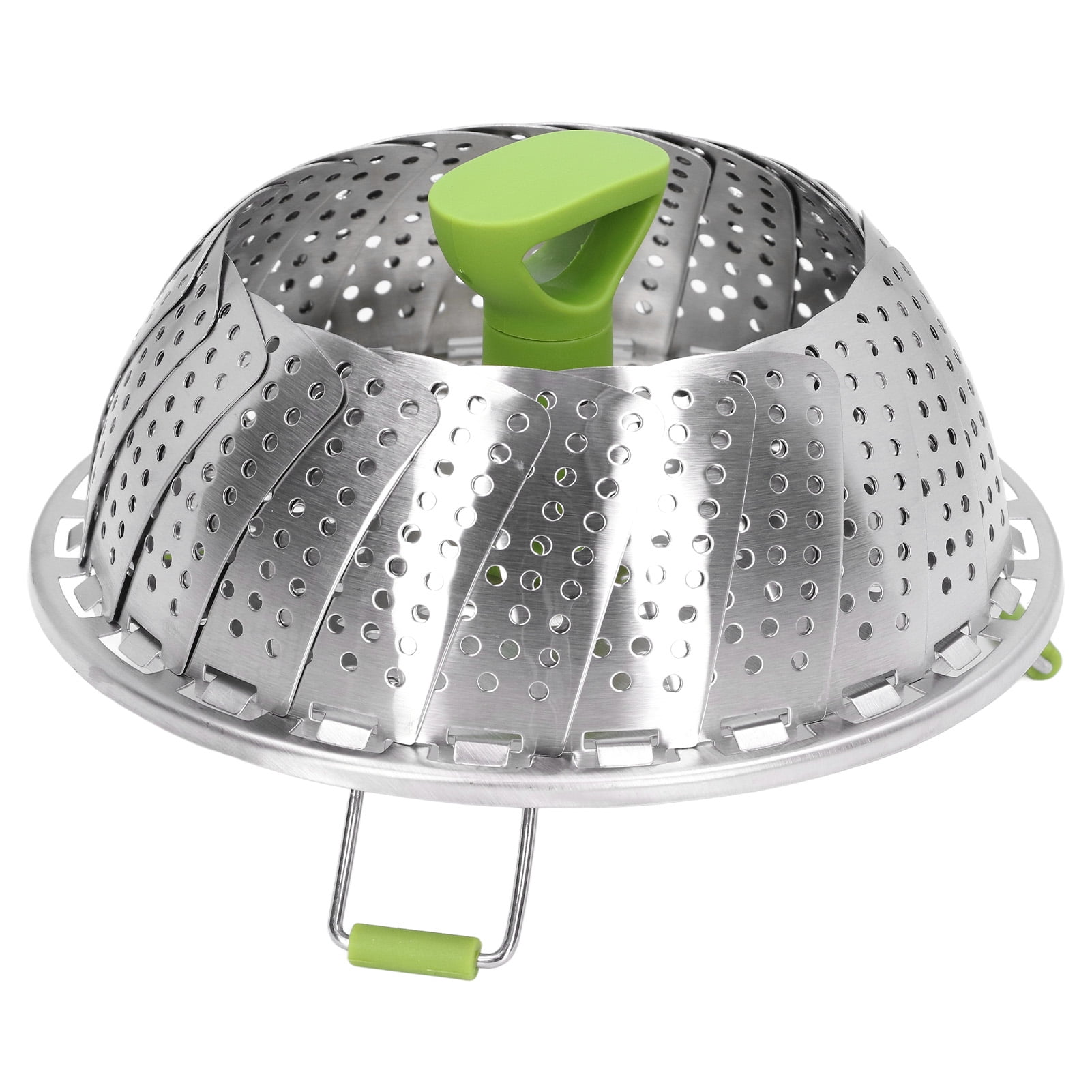 LHCER Steam Basket Multipurpose Stainless Steel Folding Steam Rack for ...