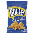 Bugles Crispy Corn Snacks SALT & VINEGAR 3 Oz. Bags (Pack of 6 BOXED ...