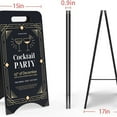 A-Frame Chalkboard Sign Large 15" x 30" Sandwich Chalkboard Double ...