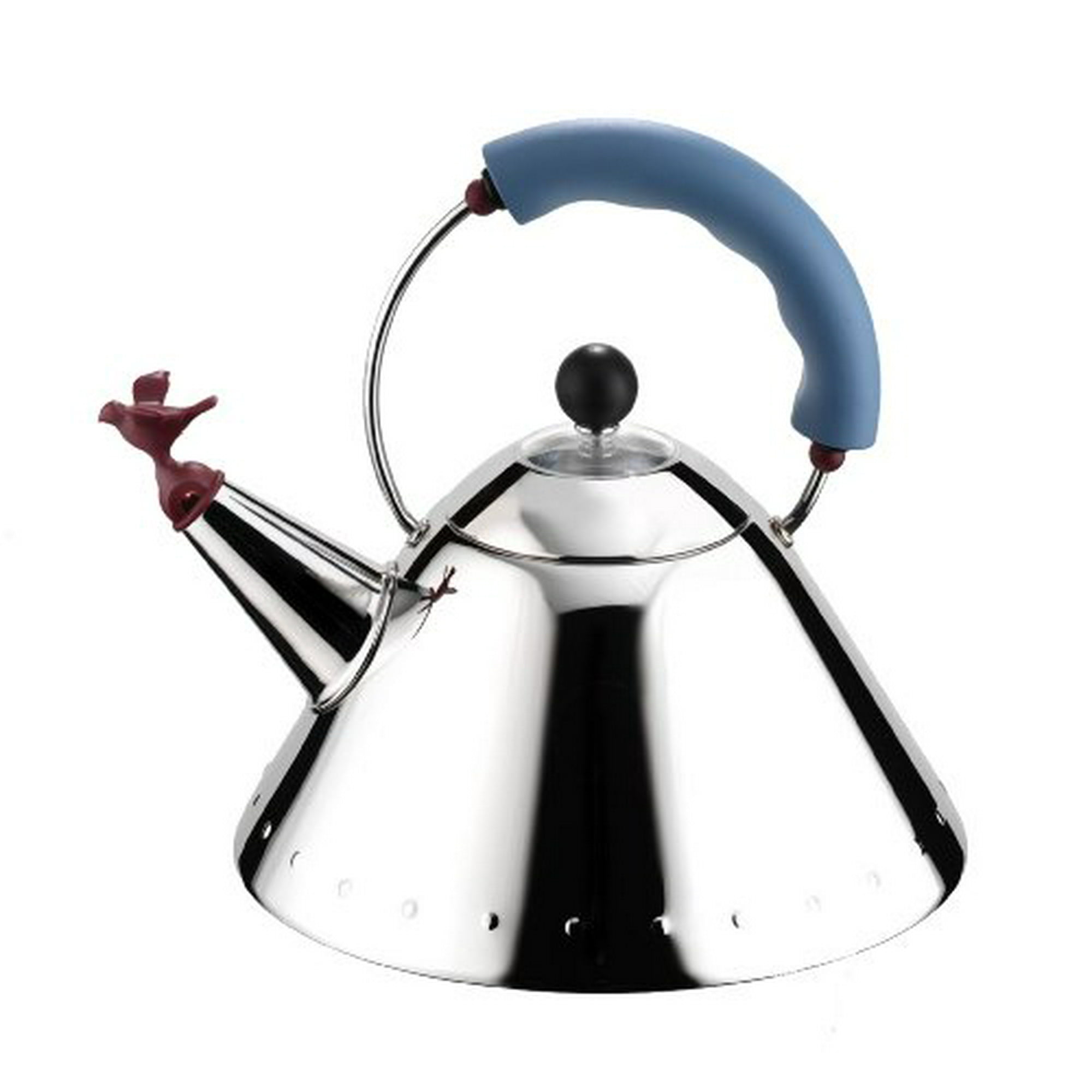 Click here for Alessi Michael Graves Kettle With Bird Whistle  Bl... prices