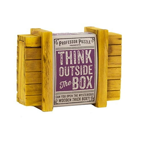 Think Outside The Box - Lateral thinking wooden puzzle / Brain teasing ...