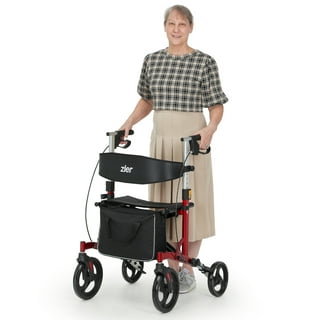 KMINA PRO - Lightweight Rollator Walker, Folding Rollators for Seniors ...