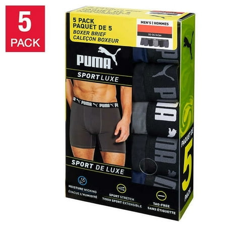 Puma Men’s Active Boxer 5-pack (Medium) - Walmart.ca