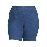 JMS Just My Size by Hanes Women's Plus Size 2 Pocket Pull-On Shorts ...