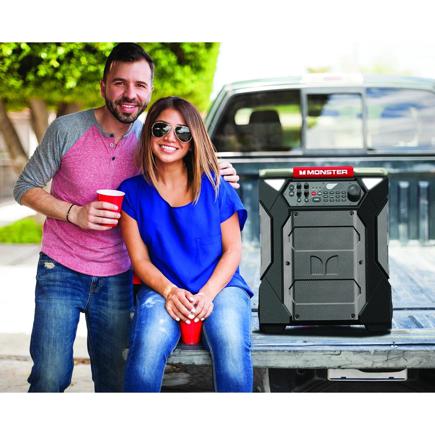 Buy Monster Rockin' Roller 270 - Speaker - for portable use - wireless ...