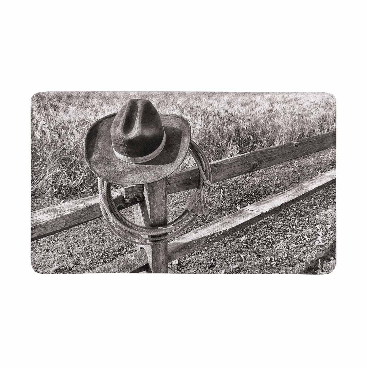MKHERT Vintage American Western Cowboy Hat in Field Black and White ...