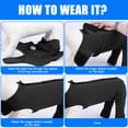 AOOOWER Dog Stop Licking Recovery Suit For Post Surgical Care And Wound ...