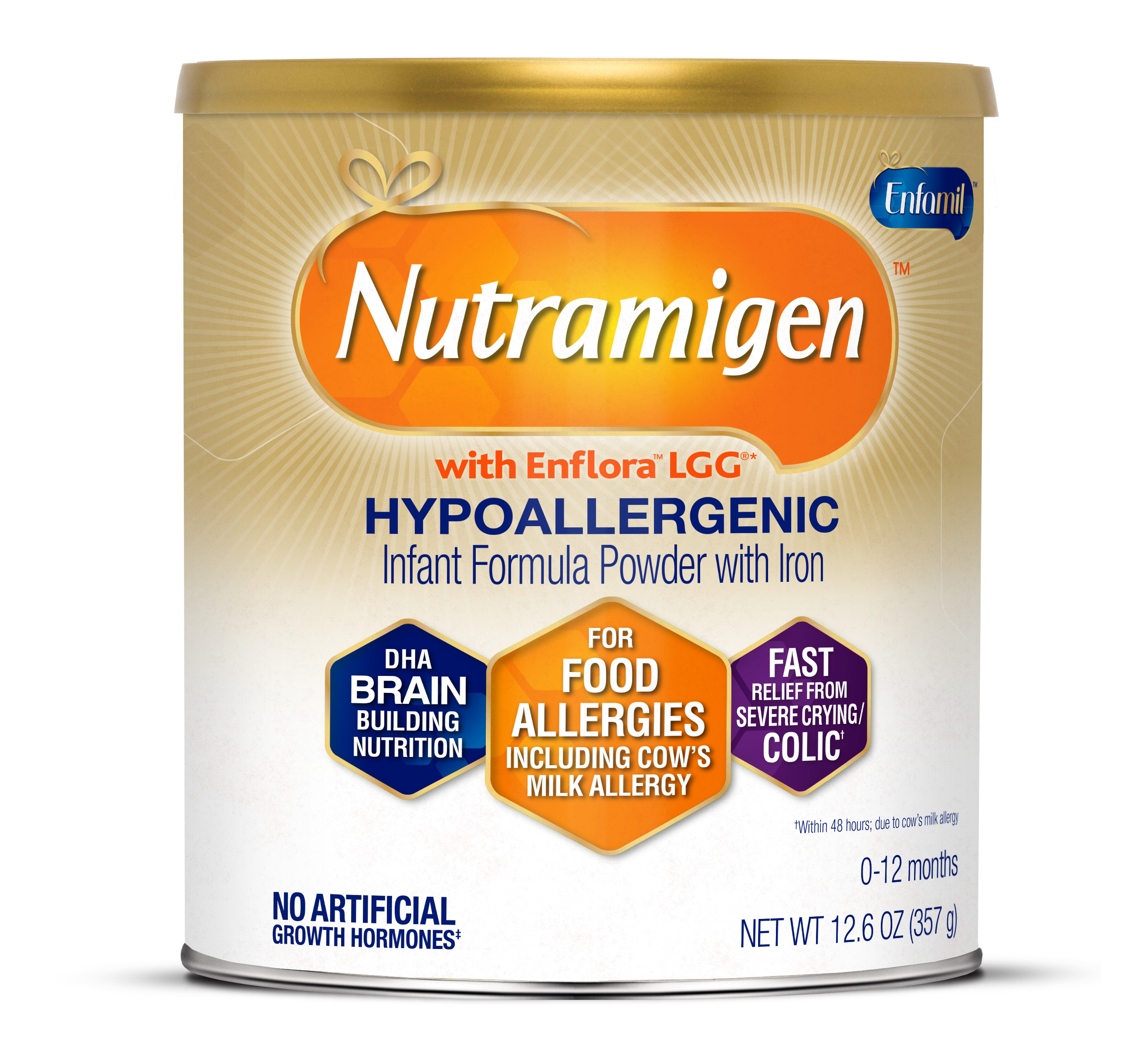 Nutramigen Hypoallergenic Infant Formula With Enflora LGG Powder 12 Nutramigen Hypoallergenic Infant Formula With Enflora LGG Powder 12