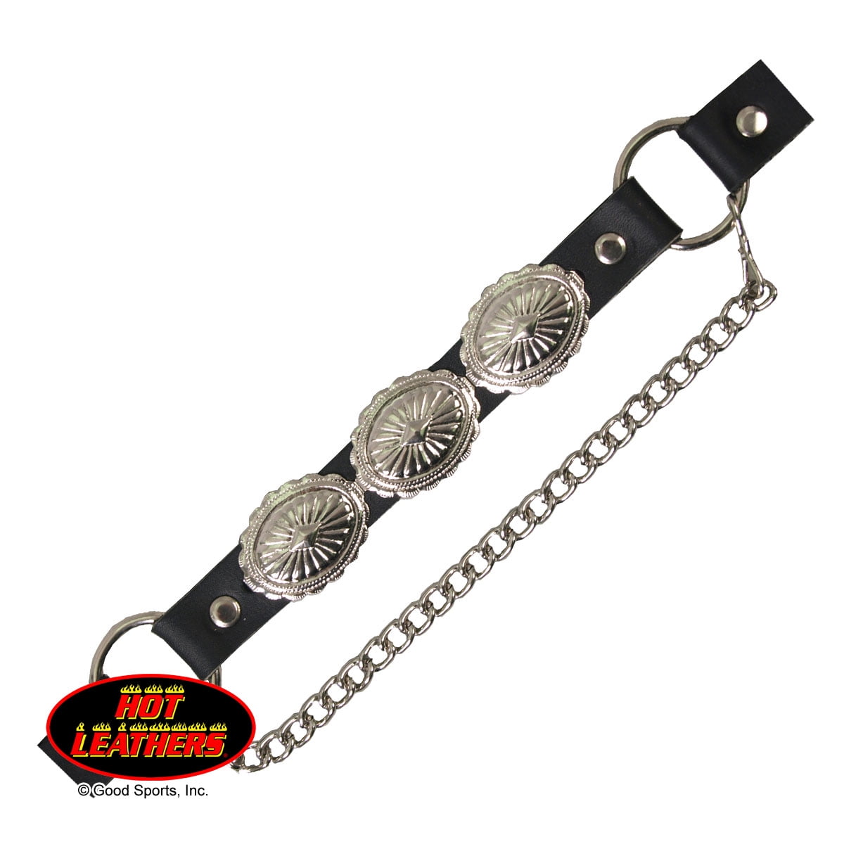 Hot Leathers BNL1011 Concho Boot Chain One Size Fits Most - Walmart.com