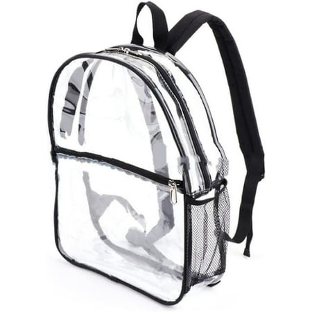 SEBNEEI,Clear Backpack Waterproof Transparent Rucksack Pvc See Through ...
