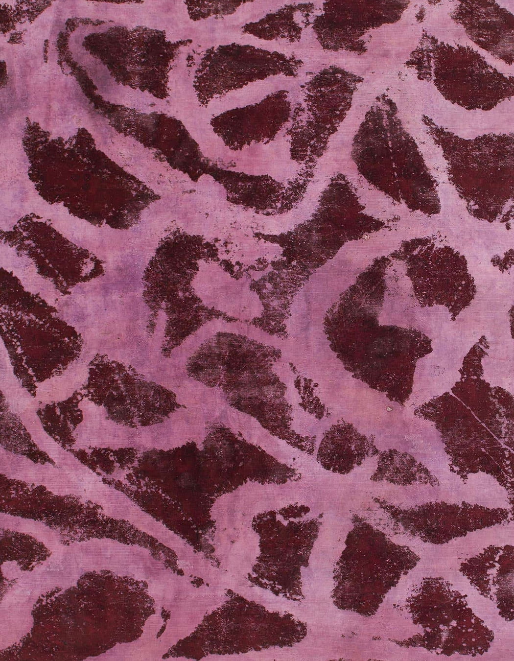 Ahgly Company Indoor Rectangle Abstract Red Abstract Area Rugs, 2' x 5 ...