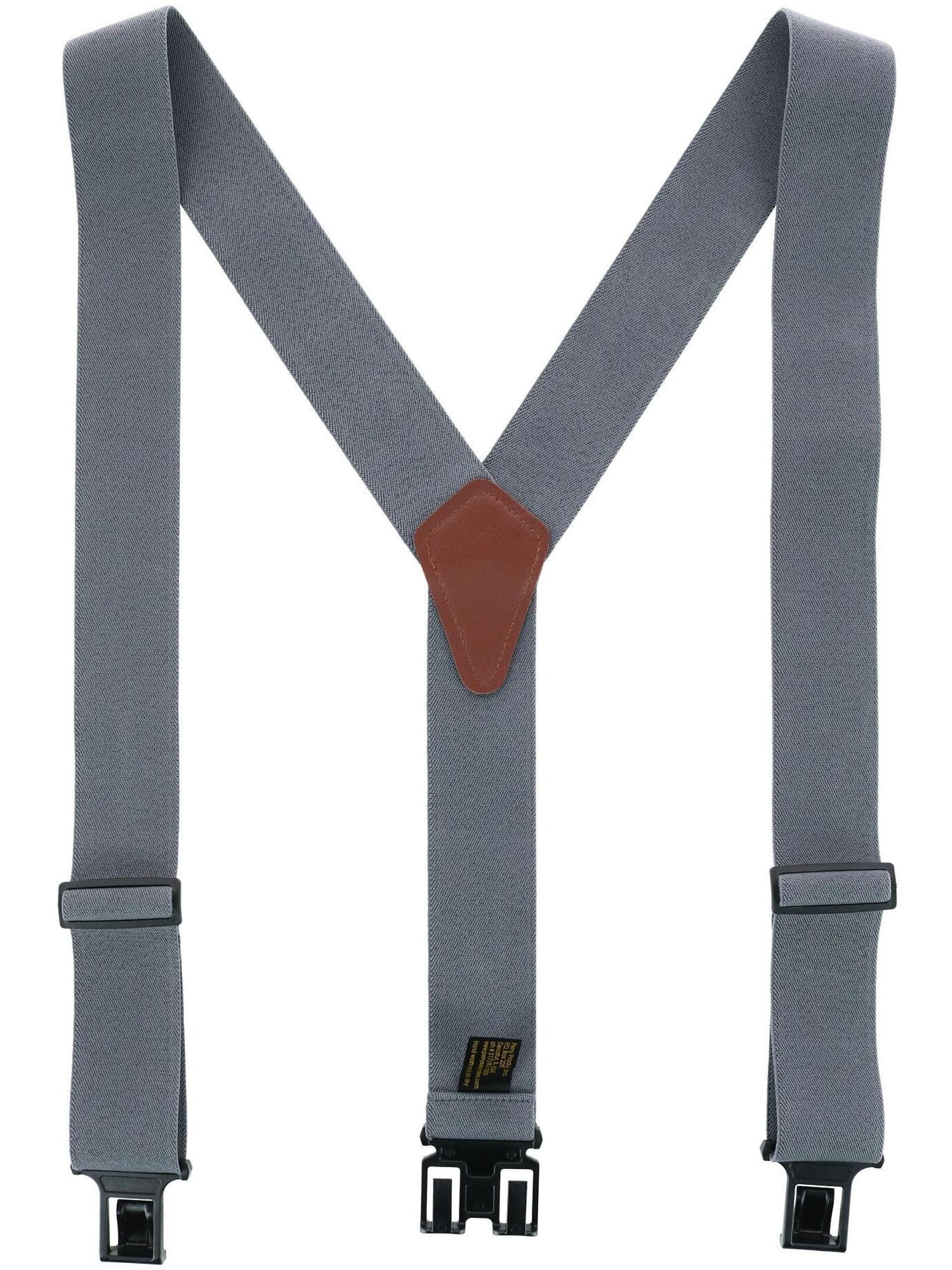 Original Belt 2 Regular Clip-On Suspender - Gray - Walmart.com