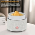 Ceramic Wax Melt Warmer, Fragrance Wax Warmer 4-in-1 Electric Candle ...