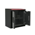 Hyper Tough Mini Tool Cabinet – 11.6-Inch Steel Storage Cabinet, Black ...