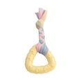 Triangle Shape Plastic Dog Chew Toy with Rope – Durable for Teeth ...